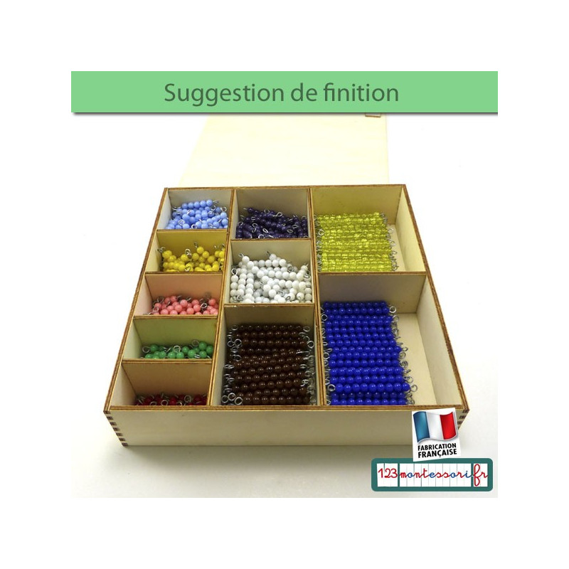 Perles à compter Montessori